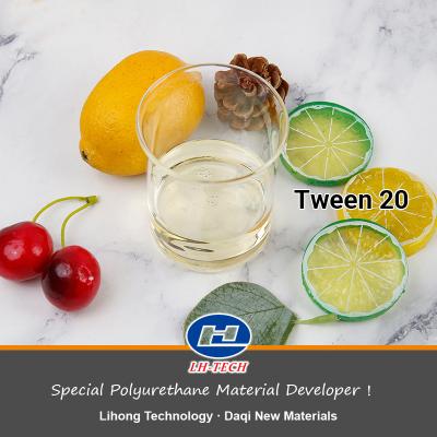 China Polysorbate 20 Cosmetic Oils Stabilizer Polyoxyethylene 20 Sorbitan Monolaurate for sale