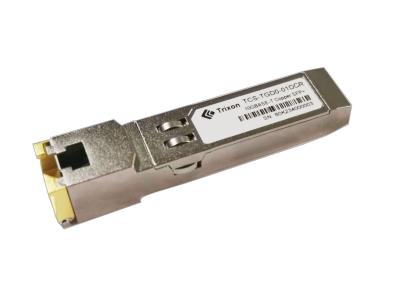 China TCS-TGD0-01DCR 10G Copper SFP Transceiver RJ45 3.3V Hot Pluggable 0°C to 70°C for sale
