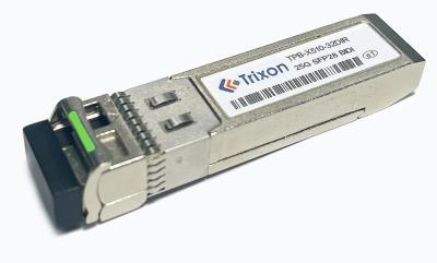 China 25G SFP28 BIDI Optical Transceiver 10km LC Connector TX1310nm RX1270nm -40°C to 85°C for sale