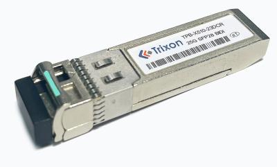 China 25G SFP28 BIDI Transceiver TX1270nm RX1310nm 10km Distance 3.3V LC Connector for sale
