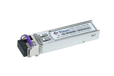 China 10G SFP+ BIDI Transceiver Module 1270nm 1330nm 3km SMF LC Telcordia IEEE802.3ae for sale