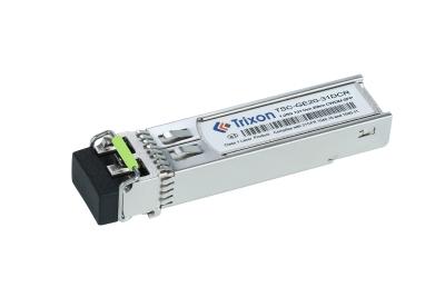China CWDM SFP Transceiver 20km 3.3V 1.25G LC 1270nm-1610nm Hot Pluggable DDM for sale