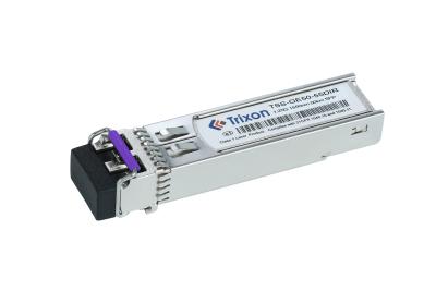 China Industrial 1.25G SFP Transceiver Module 50km 1550nm Hot Pluggable DDMI Single Mode LC for sale