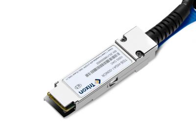 China Trixon QSFP+ DAC Transceiver Module - 40Gbps Data Rate, -5℃ to +70℃ Operating Temperature, Direct Attach Passive Cable for sale