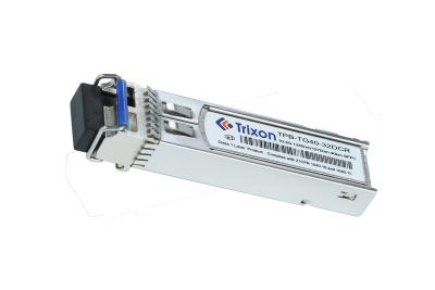 China 10G BIDI SFP+ Transceiver Module 40km TX1310nm RX1270nm LC Duplex Single-Mode MSA SFF-8472 for sale