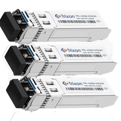 China 25G SFP28 LWDM Optical Transceiver 20km Single-Mode Fiber with DDM/DOM Support for sale