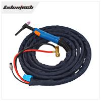 China CE 4m Wp18 TIG Water Cooled Mig Torch Gun For Stainless Steel for sale
