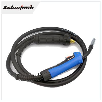 China 15AK Binzel Type Welding Machine Accessories 3 Meter Mig Euro Torch for sale