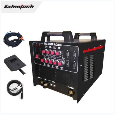 China Inverter TIG 200P MMA Pulse AC DC Welder Single Phase 220V OEM for sale