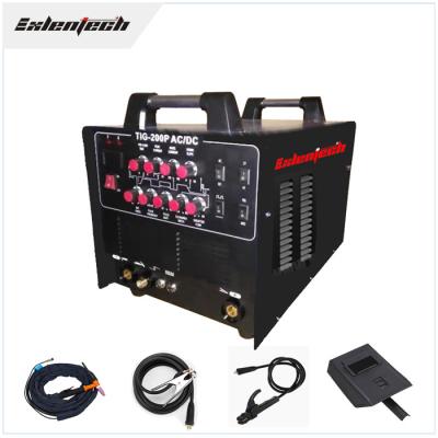 China TIG 200P AC DC Welder Inverter Pulse For Aluminium Stainless Steel for sale