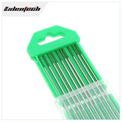 China Green Head TIG Welding Tungsten Electrodes Long Service Life OEM for sale