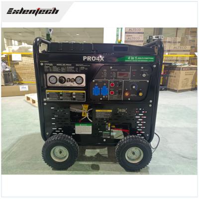 China 4 In One ARC Welder Machine 20-200A Multifunctional With Lightning Gasoline Generator for sale