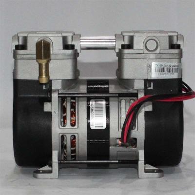 China GSE ZW100AS-40/-0.9 Oil-Less Piston Compressor 180W with 40L/Min Flow and -90KPa Vacuum for Laboratory for sale