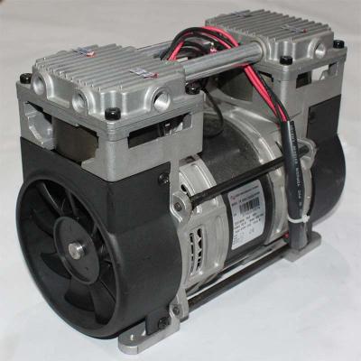 China GSE Oil Free Twin Head Piston Air Compressor 115V 60Hz 630W 250KPa for sale