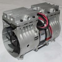 China 540W Low Noise Oilless Air Compressor 220V 50Hz Compact Twin Head 5.4 m3/h for sale