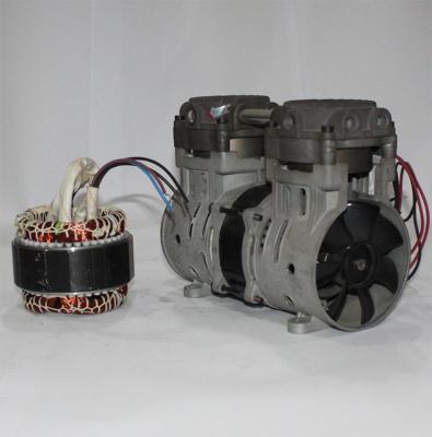 China GSE ZW300AS-85/-0.85 Oil-Free Food Air Compressor 350W 220V 50Hz with -85kPa Vacuum for sale