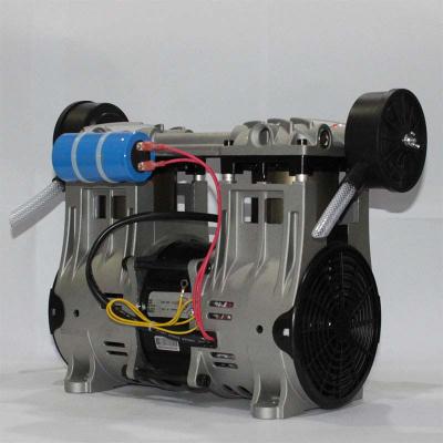 China 110V 60Hz Oilless Clean Air Compressor 1500W Oil Less Piston Vacuum Pump ZW1100B2S-350/-0.9-(3) for sale