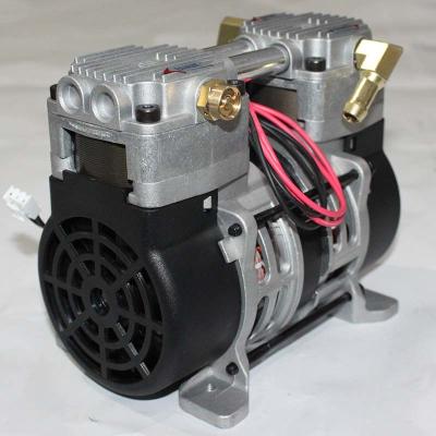 China 220W DC12V Laboratory Air Compressor - 45 LPM Flow Rate, 140 kPa Pressure, Oil-Free Design for sale