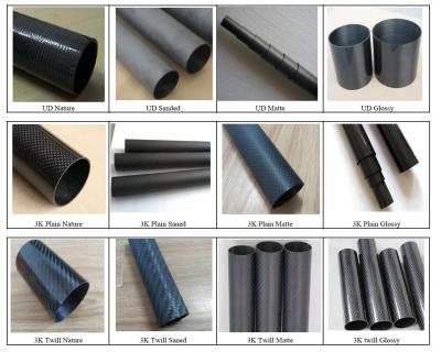 China Made in China- Carbon fiber tubes, custom  carbon fiber tubing supplier in China for sale