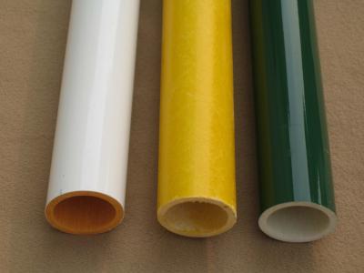 China hot sell Colorful painted Glass fiber tube FRP tube frp pipe fiberglass tube pole can be OEM  with factory price for sale