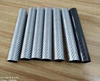 China strongest white carbon fiber tube real carbon tubing near from me for sale