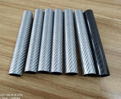 China strongest white carbon fiber tube real carbon tubing near from me for sale