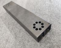 China CNC cutting high stiff light weight square carbon fiber tube for robot arm for sale