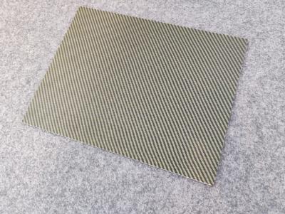 China black yellow carbon fiber hybrid kevlar sheet carbon fiber hybrid aramid fiber plate make to order for sale