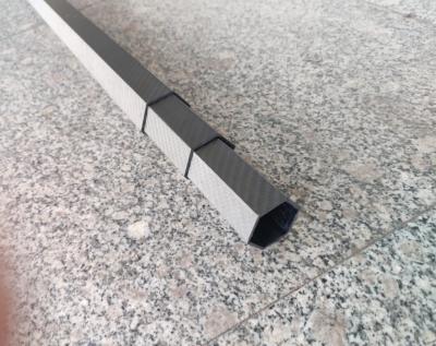 China high stiffness hexagon carbon tubes 3K twill carbon fiber hexagonal tubing made in China for sale
