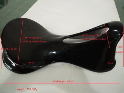 China 100% carbon fiber horse saddle racing saddle gap bridge for horse racing for sale
