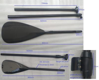 China Tensile Strength Carbon Fiber Tubes and Rods For Rowing Boats And Canoes for sale