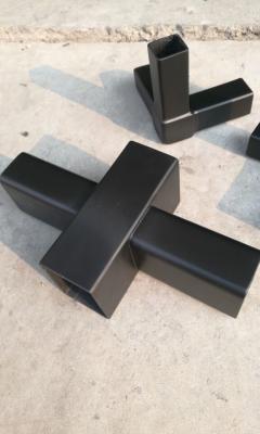 China carbon fiber square /rectangle /oblong/quadrate tube  for building frame  with carbon fiber connectors/joints for sale