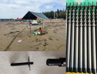 China 2m 2.8m 3m 4m Length high stiff Carbon Fiber Telescopic Sky Canopy Pole for sale