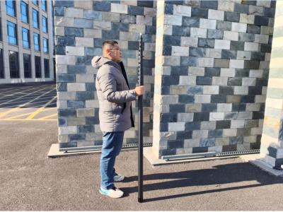 China 18m 60ft length high stiffness carbon fiber telescopic pole made in China for sale