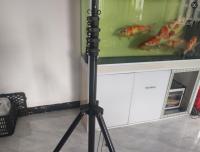China 15m 50ft high stiff telescoping tripod pole carbon fiber camera poles for sale