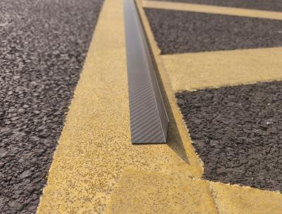 China high strength 3K twill matte carbon fiber L shape angle for corner armor for sale