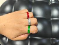 China Different Size good looking Colorful Carbon Fiber Ring Tubes for jewelry for sale