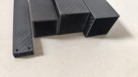 China China manufacture 20/25/30/40/50mm carbon fiber square tube carbon rectangular tubing for sale