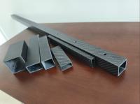 China 3K twill high strength square carbon fiber tube made in China for sale