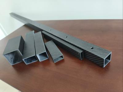 China 3K twill high strength square carbon fiber tube made in China for sale