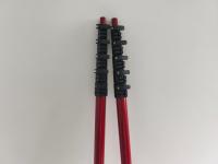 China 2025 high stiffness red carbon fiber telescoping pole made in China for sale