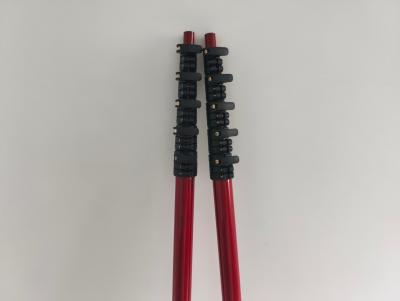 China 2025 high stiffness red carbon fiber telescoping pole made in China for sale