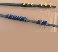China China Factory Supply 25FT 30FT 35FT High Stiffness Carbon Fiber Telescoping Tubes for sale