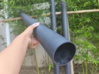 China 2000mm Length 3K 2X2 Twill Weave Carbon Fiber Tubes with high strength for sale