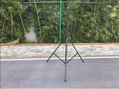 China 12m 40ft 15m 50ft 18m 60ft carbon telescopic pole with tripod  for photography for sale