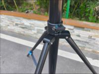 China 12m 40ft 15m 50ft 18m 60ft carbon telescopic pole with tripod  for photography for sale