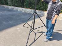 China 12m 40ft 15m 50ft 18m 60ft carbon telescopic pole with tripod  for photography for sale