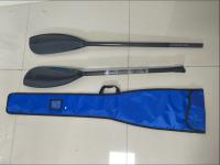 China Water sports Carbon Fiber Kayak Paddles  adjustable length competition paddles for sale
