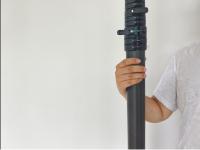 China China High Stiffness 20m 65FT Carbon Fiber Telescopic Window Cleaning Pole for sale