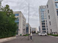 China 10m 12m carbon fiber tripod telescopic mast for camera carbon tripod pole for sale